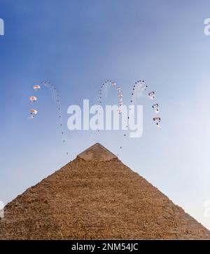 Fred Fugen has flown closer to the pyramids of Giza than any wingsuit ...