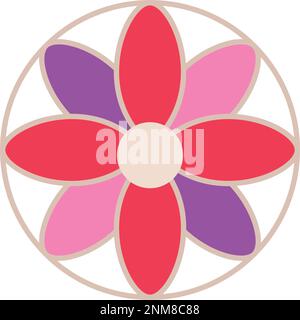 Isolated colored lotus flower icon Vector Stock Vector Image & Art - Alamy