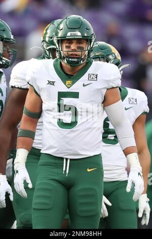 November 6 2021: Baylor Bears linebacker Garmon Randolph (55) tackles ...