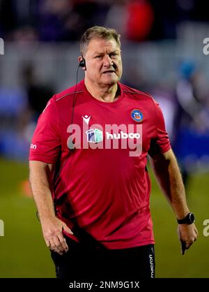 Bath Rugby forwards coach Neal Hatley before the Gallagher Premiership ...