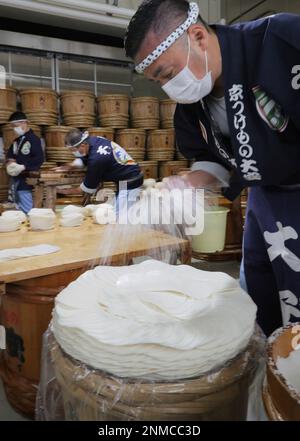 Senmaizuke, Japanese pickles of turnip (white turnip / Brassica rapa ...