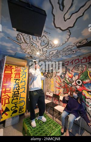 A photo shows Karaoke room (joint, booth, box, cubicle) inspired by the ...