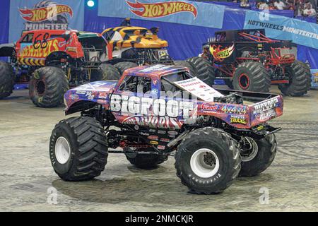 NORFOLK, VA - OCTOBER 31: Monster Truck Bigfoot® driven by Rebecca ...
