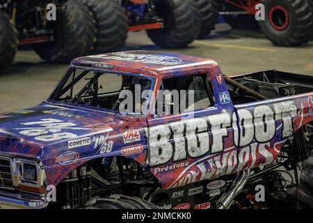 NORFOLK, VA - OCTOBER 31: Monster Truck Bigfoot® driven by Rebecca ...
