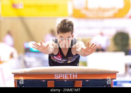 Cottbus, Germany. 24th Feb, 2023. Gymnastics: World Cup, 46th ...