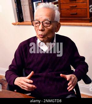 Syukuro Manabe talks about winning the Nobel Prize in Physics at his ...