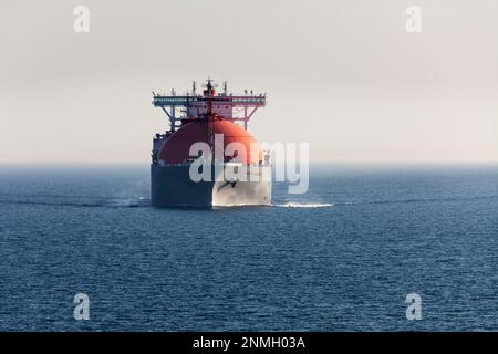 Gas tanker, ship, English Channel Stock Photo - Alamy