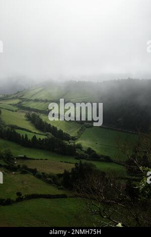 Sete Cidades Loop, Azores, Portugal Stock Photo - Alamy