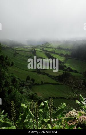 Sete Cidades Loop, Azores, Portugal Stock Photo - Alamy