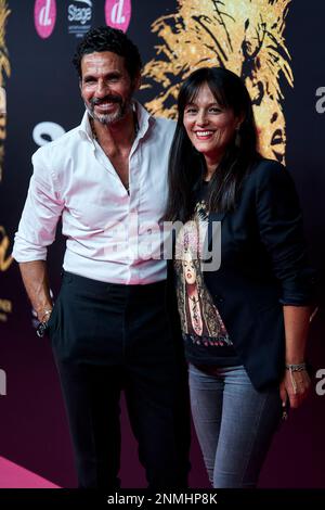 Oscar Higares and his wife, Sandra Álvarez, arrive at the morgue where ...
