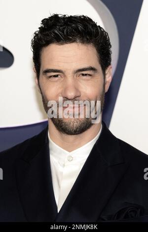 Ceremony President Tahar Rahim arrives at the 48th Cesar Film Awards at ...
