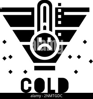 cold leads glyph icon vector illustration Stock Vector Image & Art - Alamy