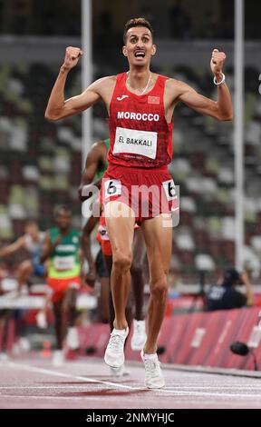 EL BAKKALI Soufiane of Morocco wins Men's 3000m Steeplechase Final at ...