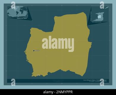 Couva-Tabaquite-Talparo, region of Trinidad and Tobago. Open Street Map ...