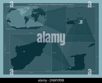 Point Fortin, borough of Trinidad and Tobago. Open Street Map ...