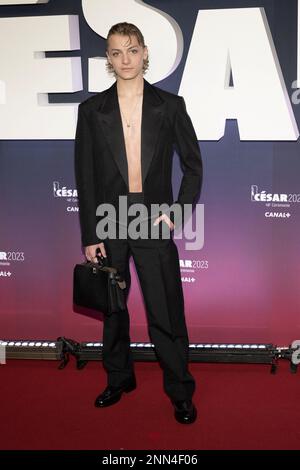 Eden Dambrine arrives at the 48th Cesar Film Awards at L Olympia, on ...