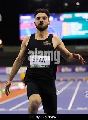 Zac Shaw wins the Men's Para 60m on day one of the Microplus UK ...
