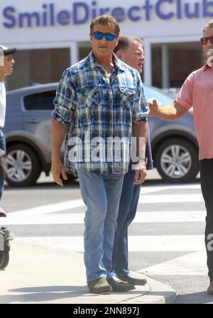 Sylvester Stallone out and about in Beverly Hills smoking a cigar. Los ...