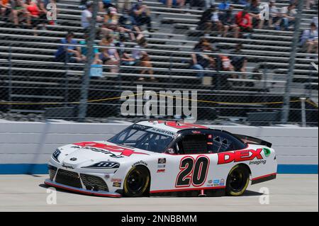 #20: Harrison Burton, Joe Gibbs Racing, Toyota Supra DEX Imaging during ...