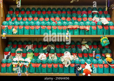 Hundreds of small figures representing the souls of deceased children ...