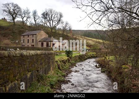 The Farmhouse at Gradbach Mill, a former silk & flax Mill along the ...