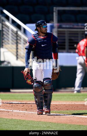 Atlanta Braves catcher Travis d'Arnaud forces out Washington Nationals ...