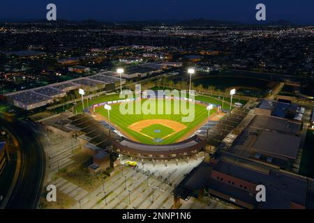 An aerial view of the American Family Fields of Phoenix, Tuesday, Mar ...