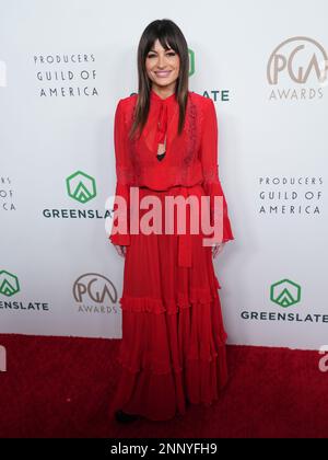 Victoria Bousis arrives at the 34th annual Producers Guild Awards on ...