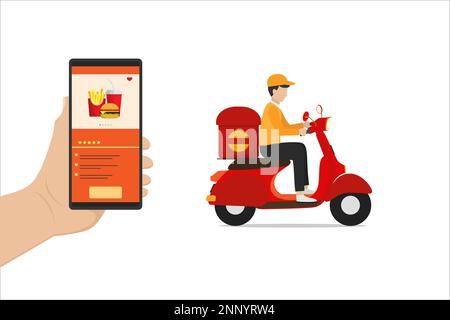 Fast food delivery service vector glyph icon. Cake symbol. Mobile app ...