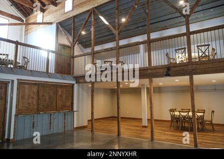 Special-events venue The Timbers in Northwood, Iowa features a bar ...