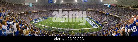 American Football Stadium, RCA Dome, Indianapolis, Indiana, USA Stock ...