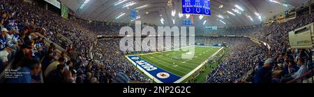 American Football Stadium, RCA Dome, Indianapolis, Indiana, USA Stock ...