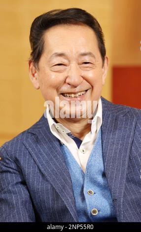 Mamoru Mohri speaks during an interview in Tokyo on dec.22, 2020. Mori ...