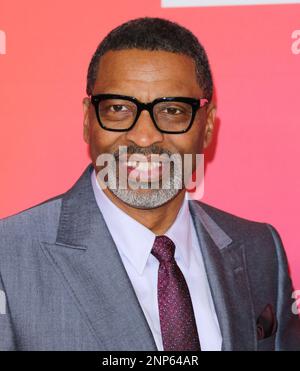Derrick Johnson arrives at the NAACP Image Awards Luncheon at NYA ...