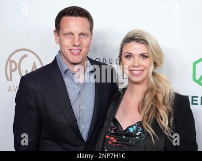 David Ellison and Sandra Lynn Modic arrive at the 34th Annual Producers ...