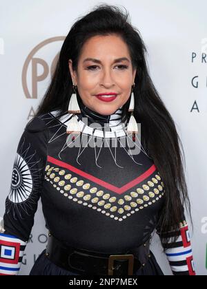 Jhane Myers arrives at the 34th Annual Producers Guild Awards held at ...