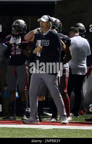 ALABASTER, AL - NOVEMBER 20: Thompson celebrates a touchdown in the ...