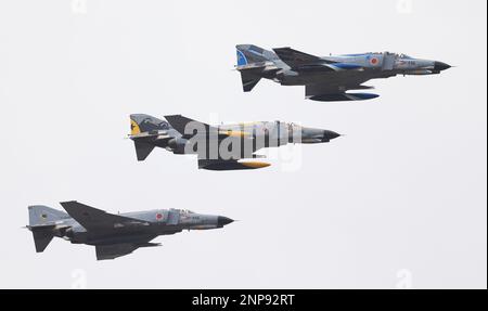 Japanese F-4 Phantom fighter aircraft Stock Photo - Alamy