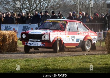Ford Escort RS 2000 rally car at Race Retro 2023 Exhibition and Rally ...