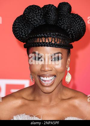 Brandee Evans arrives at The 54th NAACP Image Awards, held at The ...