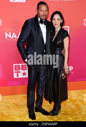 Terrence Howard & Miranda Pak attending the "Empire" FYC ATAS Event ...