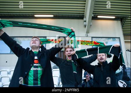 Gothenburg, Sweden. 26th Feb 2023. General view inside Bravida Arena ...