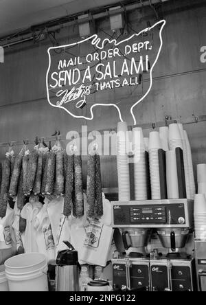 World famous Katz's Delicatessen, located on the lower east side of ...