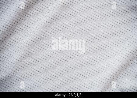 White sports jersey fabric texture background Stock Photo - Alamy