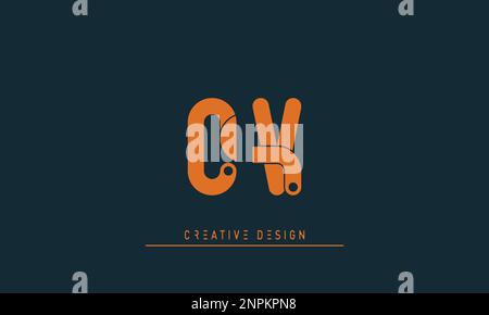 CV Alphabet letters Initials Monogram logo Stock Vector Image & Art - Alamy