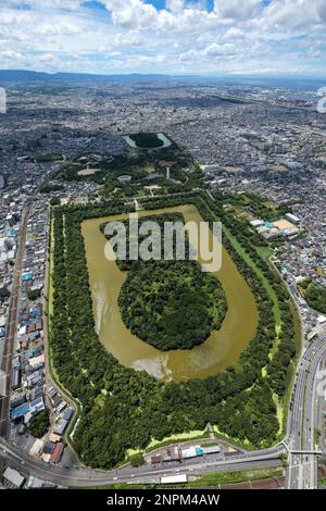 Mozu Tombs, Daisen Kofun, Mausoleum of Emperor Nintoku, Sakai, Osaka ...
