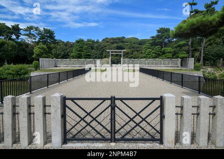 Mozu Tombs, Daisen Kofun, Mausoleum of Emperor Nintoku, Sakai, Osaka ...