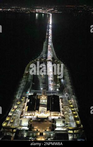 Tokyo Wan Aqua Line Expressway, Kisarazu, Chiba, Japan Stock Photo - Alamy