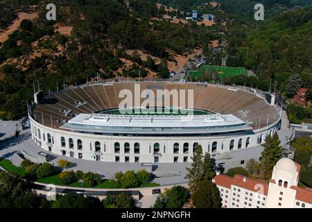 Aerial view of the Memorial Stadium, home of Bristol Rovers FC. It’s ...