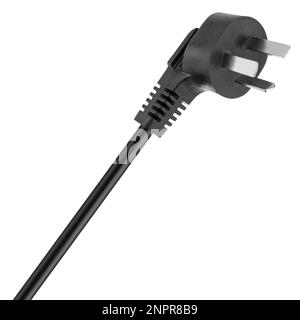 UK three pin plug with wiring diagram Stock Photo - Alamy